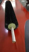 China Industrial Brush Roller Dust Cleaning Fruit Seafood Roller Brush Nylon Brush Wire for sale