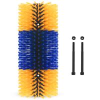 China Half Round Cow Body Brush for Cattle Cleaning Massage Wash Hair Brush Milk for sale
