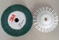 China Nylon / Abrasive / Scouring Pad Shoe Cleaning Roller Brush For Shoe Cleaning Machines for sale