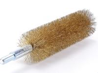 China Customizable M6 Copper Wire Tube Polishing Brush for Mechanical Parts Inner Hole Deburring for sale