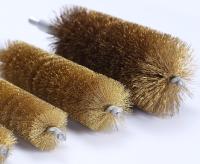 China Customizable M6 Copper Wire Tube Polishing Brush for Mechanical Parts Inner Hole Deburring for sale