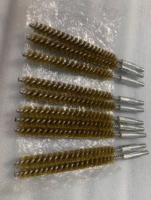 China Customizable M6 Copper Wire Tube Polishing Brush for Mechanical Parts Inner Hole Deburring for sale