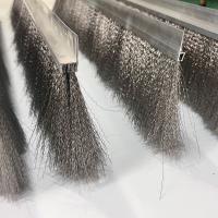 China Customized Stainless Steel Wire Strip Brush For Metal Polishing for sale