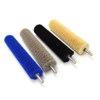 China Industrial Metal Shaft Spiral Coil Cylinder Brush Customizable 100mm Diameter for sale