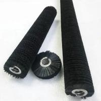 China Industrial Metal Shaft Spiral Coil Cylinder Brush Customizable 100mm Diameter for sale