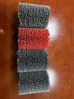 China OEM ODM Nylon Abrasive Wire Roller Brush For Steel Plate Cleaning for sale