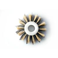 China Customizable Roller Brushes Tampico Sisal Sandpaper Roller Brush For Polishing Wood for sale
