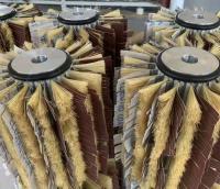 China Polishing Sisal And Sandpaper Sanding Roller Brush For Sanding Machine for sale
