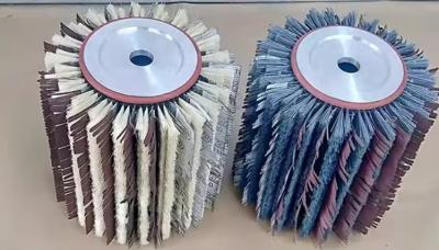 China Natural Sisal Sandpaper Polishing Brush Roller 180mm 220mm for Wood Surface Sanding for sale