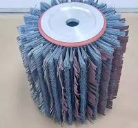 China Natural Sisal Sandpaper Polishing Brush Roller 180mm 220mm for Wood Surface Sanding for sale