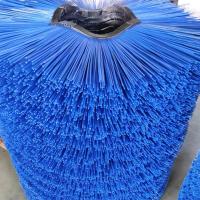 China Efficient Street Cleaning Steel Wire PP Sweeper Brushes Rotating Road Snow Sweeping Brush for sale