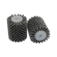 China Nylon Bristle Abrasive Wheel Brush 100x120x13mm for Wood Polishing and Deburring for sale