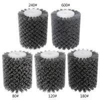 China Nylon Bristle Abrasive Wheel Brush 100x120x13mm for Wood Polishing and Deburring for sale