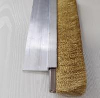 China Customizable 0.2 Brush Wire Copper Wire Strip Brush For Industrial Machine Seal for sale
