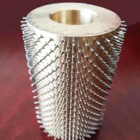 China Custom Perforation Roller for Woven Sack Industries Stainless Steel Perforating Pinned Roller 50mm for sale