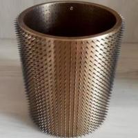 China Custom Stainless Steel Perforation Roller for Nonwoven Fabric Needle Punching 50mm OD for sale