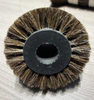 China Industrial Custom Roller Brush Horsehair Material Cylindrical Brush 100mm for Cleaning for sale