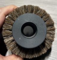China Industrial Custom Roller Brush Horsehair Material Cylindrical Brush 100mm for Cleaning for sale