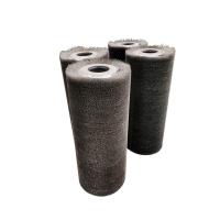 China Customized 0.3mm Stainless Steel Wire Roller Brush For Remove Hard Paint From Metal for sale
