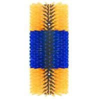 China Half Round Cattle Brush Nylon Brush Wire For Scratching And Massaging Animals for sale