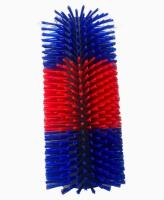 China Customized Half Round Cattle Body Brush Nylon Brush For Cattle And Sheep Scratching for sale