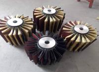 China Customizable Size Sandpaper Sisal Roller Brush For Polishing Jeans for sale
