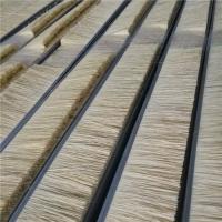 China Tampico Fiber Sisal Strip Brush for Woodworking Polishing 6 Inch Width Customizable for sale