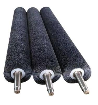 China Industrial Custom Silicon Carbide Roller Brush Abrasive Roller Brush For Textiles for sale
