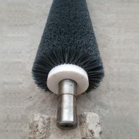 China Custom Industrial Silicon Carbide Abrasive Nylon Wire Brush Roller for sale