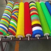China Custom Size Roller Brush Nylon Material Brushes For Garlic Peeled Potatoes for sale