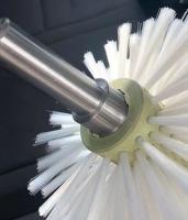 China Industrial Custom Bristle Material Roller Brush For Pharmaceutical Industry for sale