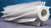 China Industrial Custom Color Nylon Roller Brush For Printing Industry Cleaning for sale