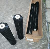 China Customized Size Nylon Roller Brush Cleaning Brushes For Steel Industry for sale