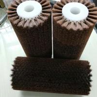 China Customized Horsehair Roller Brush for Fruit Polishing and Waxing for sale