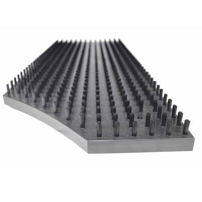 China PVC Nylon PP Base Board Tufted Flat Lath Brush And Plate Brushes For Machines for sale