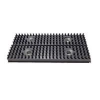 China PVC Nylon PP Base Board Tufted Flat Lath Brush And Plate Brushes For Machines for sale