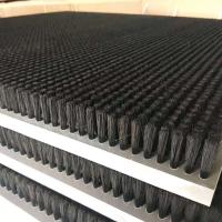 China PVC Nylon PP Base Board Tufted Flat Lath Brush And Plate Brushes For Machines for sale