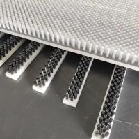 China Industrial Custom Plate Brush Food Grade Nylon Bristle for Food Applications 1200mm for sale