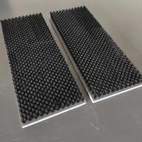 China Customized PVC Base Nylon Flat Panel Brush for Industrial Cleaning and Conveying for sale