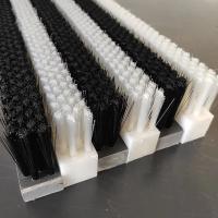 China Customized PVC Base Nylon Flat Panel Brush for Industrial Cleaning and Conveying for sale
