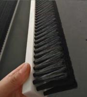 China Industrial Brushes Customized Size Nylon Plate Brushes for Guide Steel Plates On Stamping Machines for sale