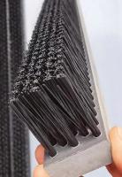 China Industrial Brushes Customized Size Nylon Plate Brushes for Guide Steel Plates On Stamping Machines for sale