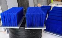 China Industrial Brushes Nylon PA66 Filament Lath Brushes For CNC Punching Machine for sale
