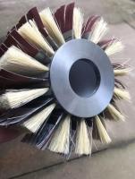 China Custom Sisal Sanding Drum Brush Roller for Wood Polishing Machine Grit 80-600 for sale