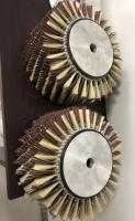 China Custom Sisal Sanding Drum Brush Roller for Wood Polishing Machine Grit 80-600 for sale