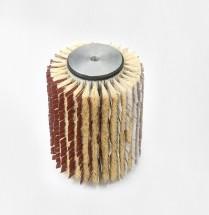 China Custom Sisal Sanding Drum Brush Roller for Wood Polishing Machine Grit 80-600 for sale
