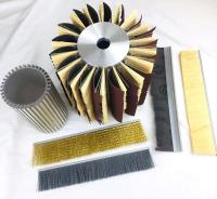 China Custom Size Grit 100 Sisal Sandpaper Cylindrical Brush for Woodworking Sanding Machines for sale