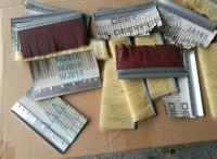 China Custom Size Grit 100 Sisal Sandpaper Cylindrical Brush for Woodworking Sanding Machines for sale