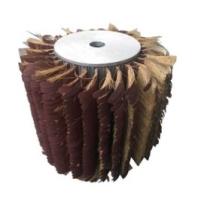 China Grit 150 Sisal Sandpaper Brush Roller for Wood Metal Polishing 180mm OD for sale