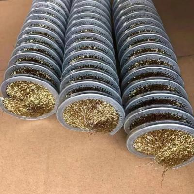 China Customized Industrial Cleaning Stripping Inverted Spiral Coil Spring Brush for sale